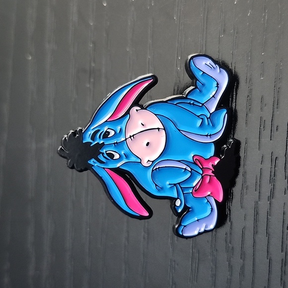 Disney | Jewelry | Disneys Winnie The Pooh Eeyore Inspired Enamel Pin ...